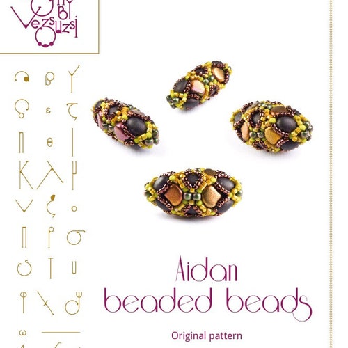 Eloise Beaded Earrings Pattern PDF Beading Tutorial | Etsy