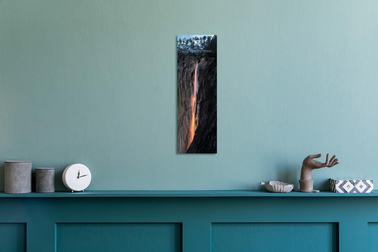 Firefall Yosemite El Capitan National Park Wall Art Decor - Etsy