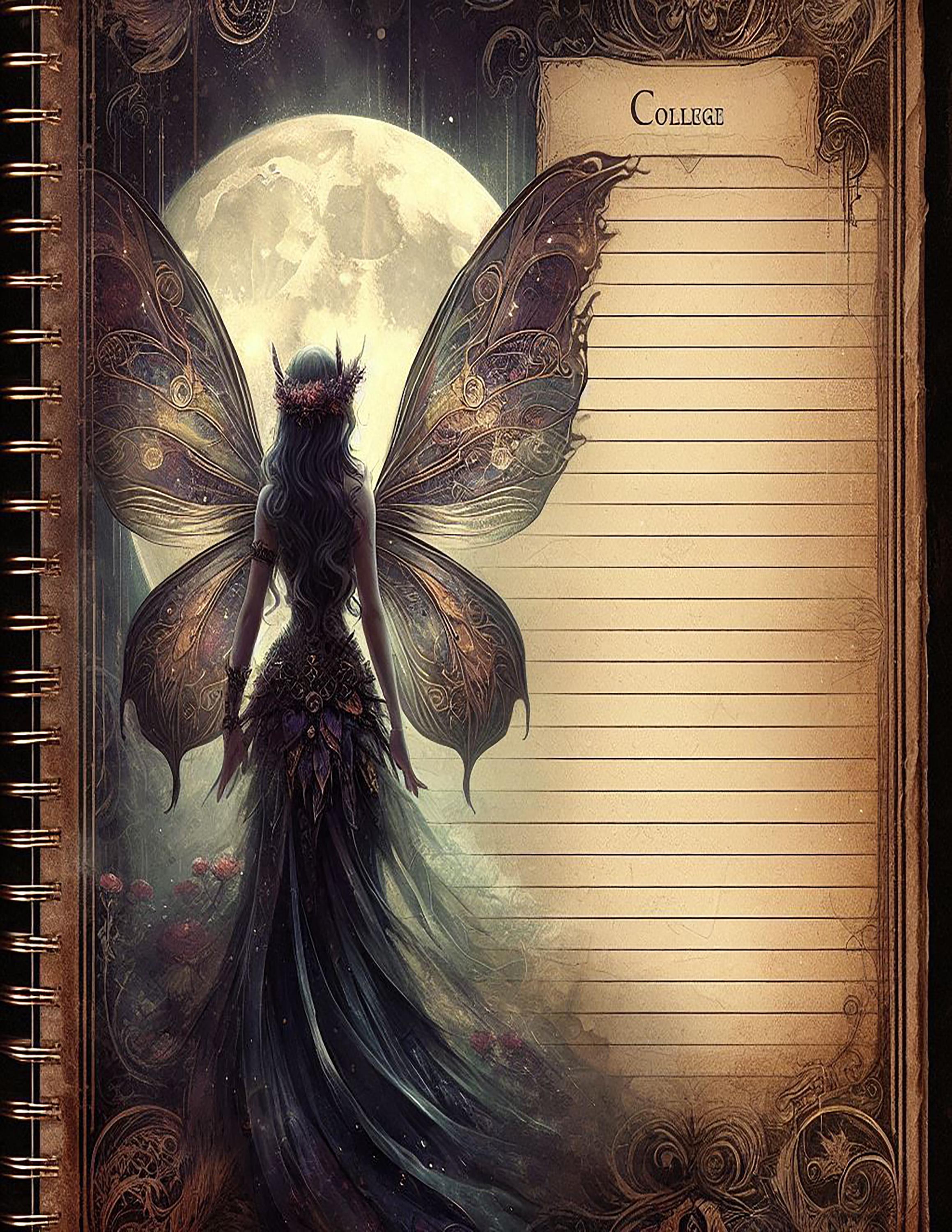 Gothic and Dark Fantasy Printable, Digital Journal Kit. Goodnotes ...