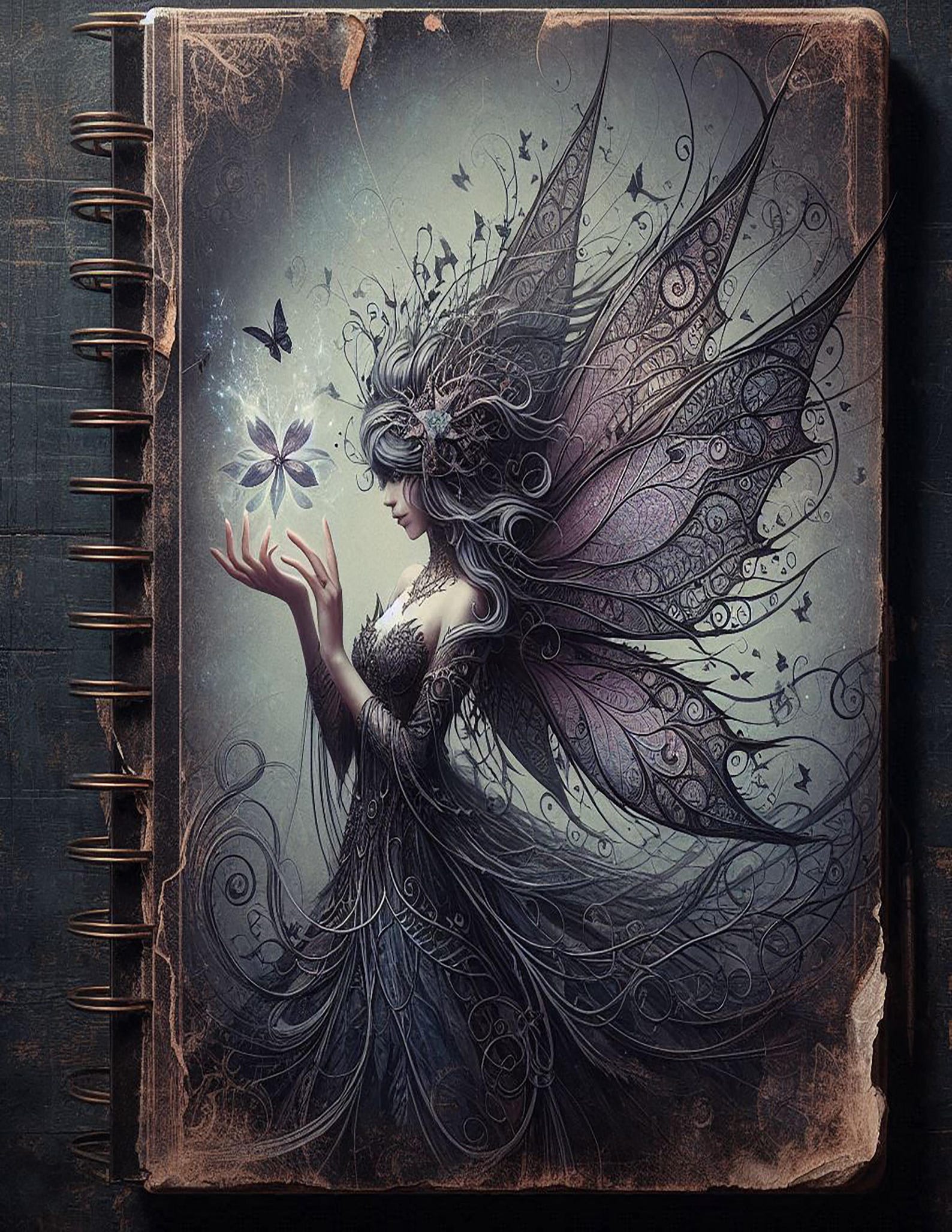 Gothic and Dark Fantasy Printable, Digital Journal Kit. Goodnotes ...