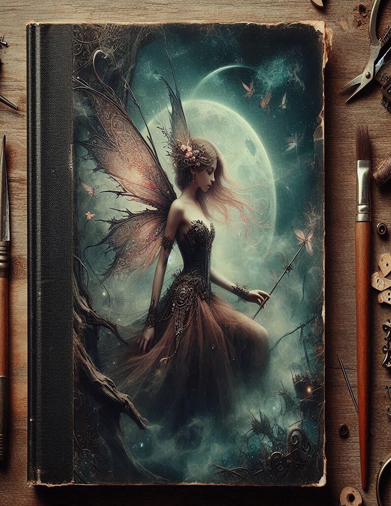 Gothic and Dark Fantasy Printable, Digital Journal Kit. Goodnotes ...