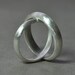 Wedding Rings. 4mm and 3mm Set. Wedding Band Set. Wedding Bands. Modern ...