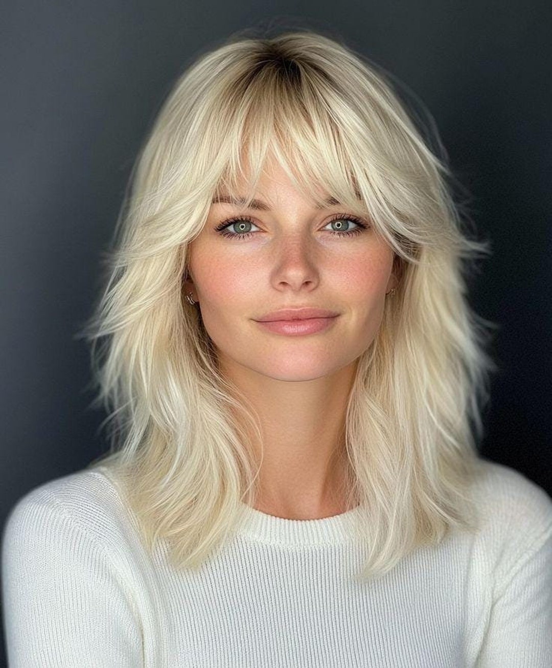 Luxe Real Model Hair Wig | Euro Shag Fine Silk Based Lace - Etsy