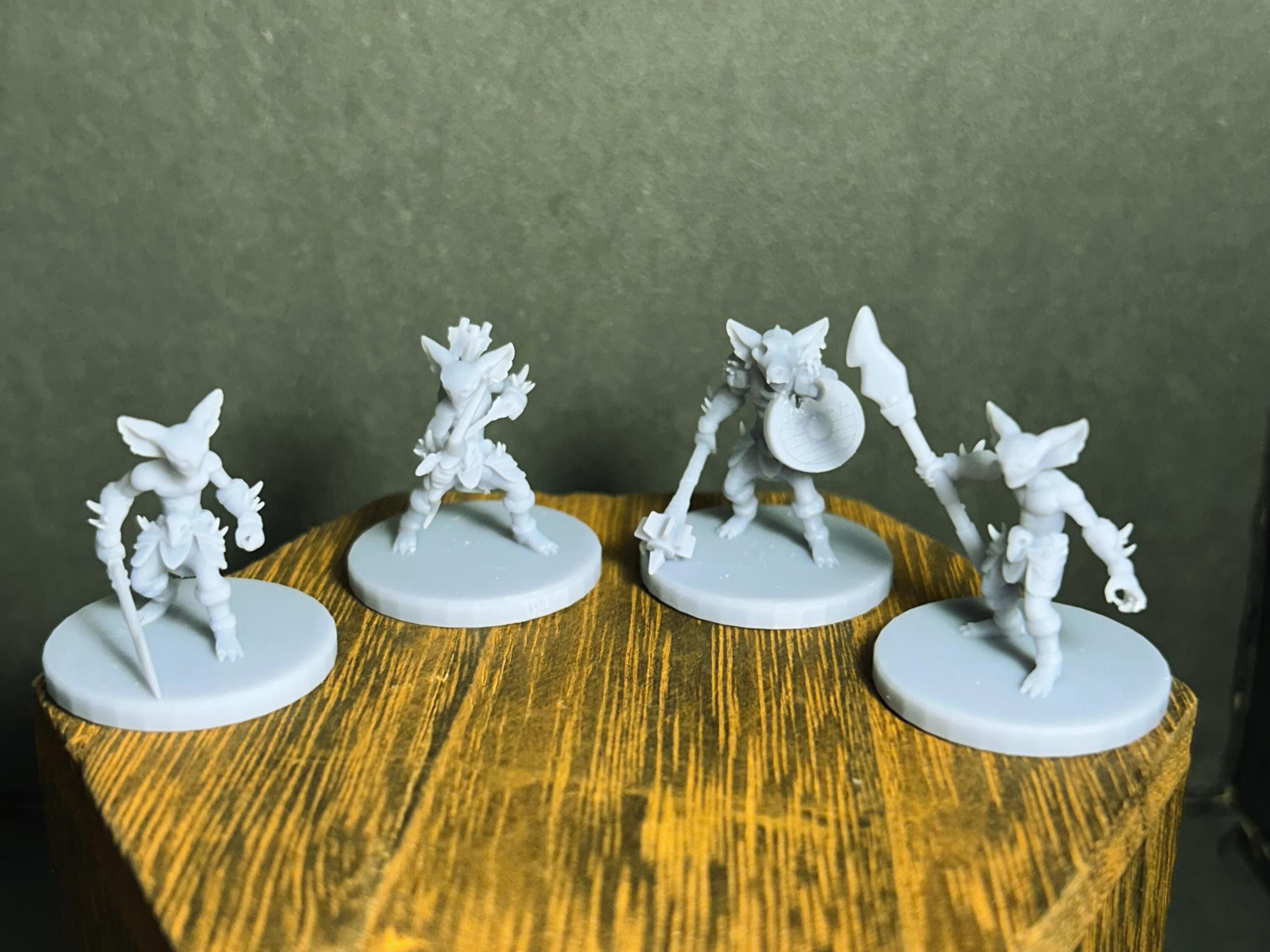 Goblin Miniatures Set 4 Figures Dungeons and Dragons, Pathfinder, TTRPG ...