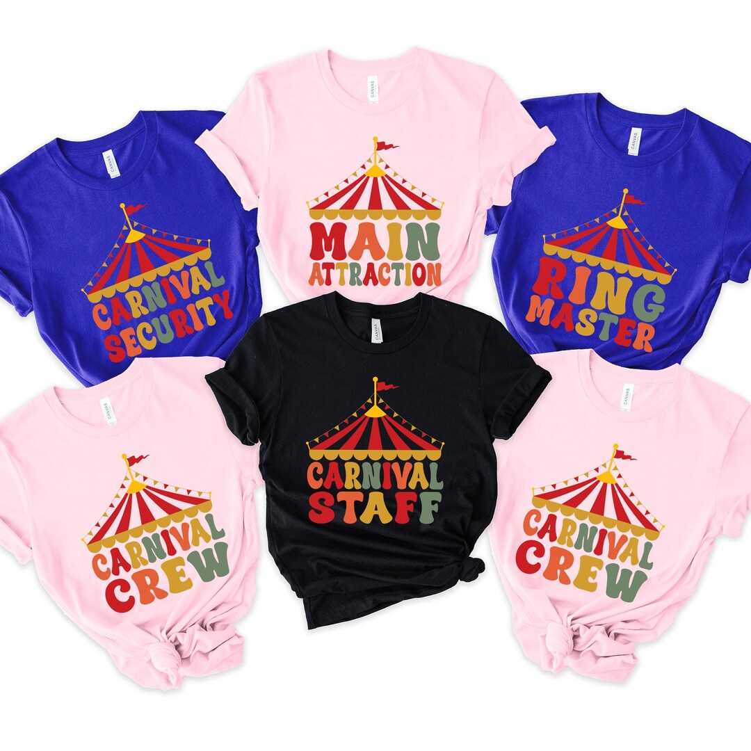 Carnival Staff Birthday Shirt, Circus Birthday Shirt, Ring Leader ...