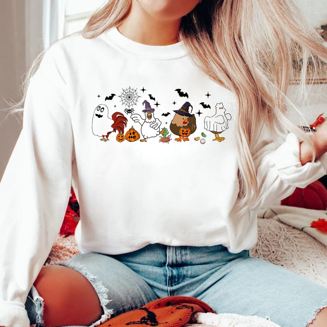 Halloween Chickens Png, Chicken Halloween Png, Svg, Spooky Chickens Png ...