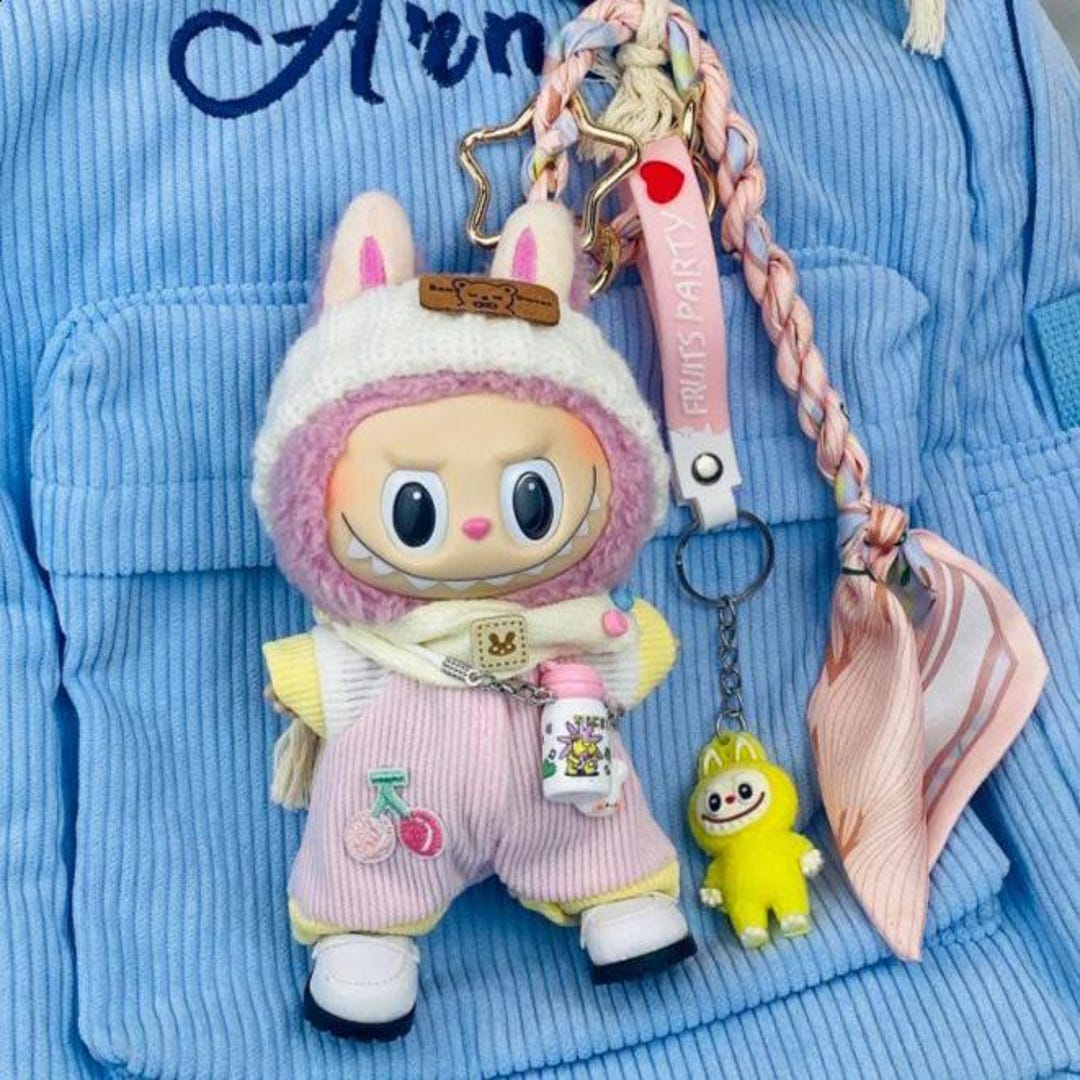 Labubu Bag Accessories for Women Labubu Bag Charm Labubu Clothes Labubu ...