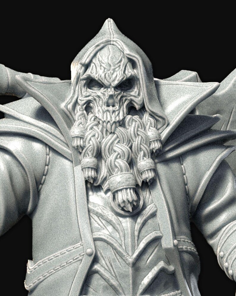 Baern Blackbone Fighter Warlock Ranger Dwarf 32mm Miniature Plant-based ...