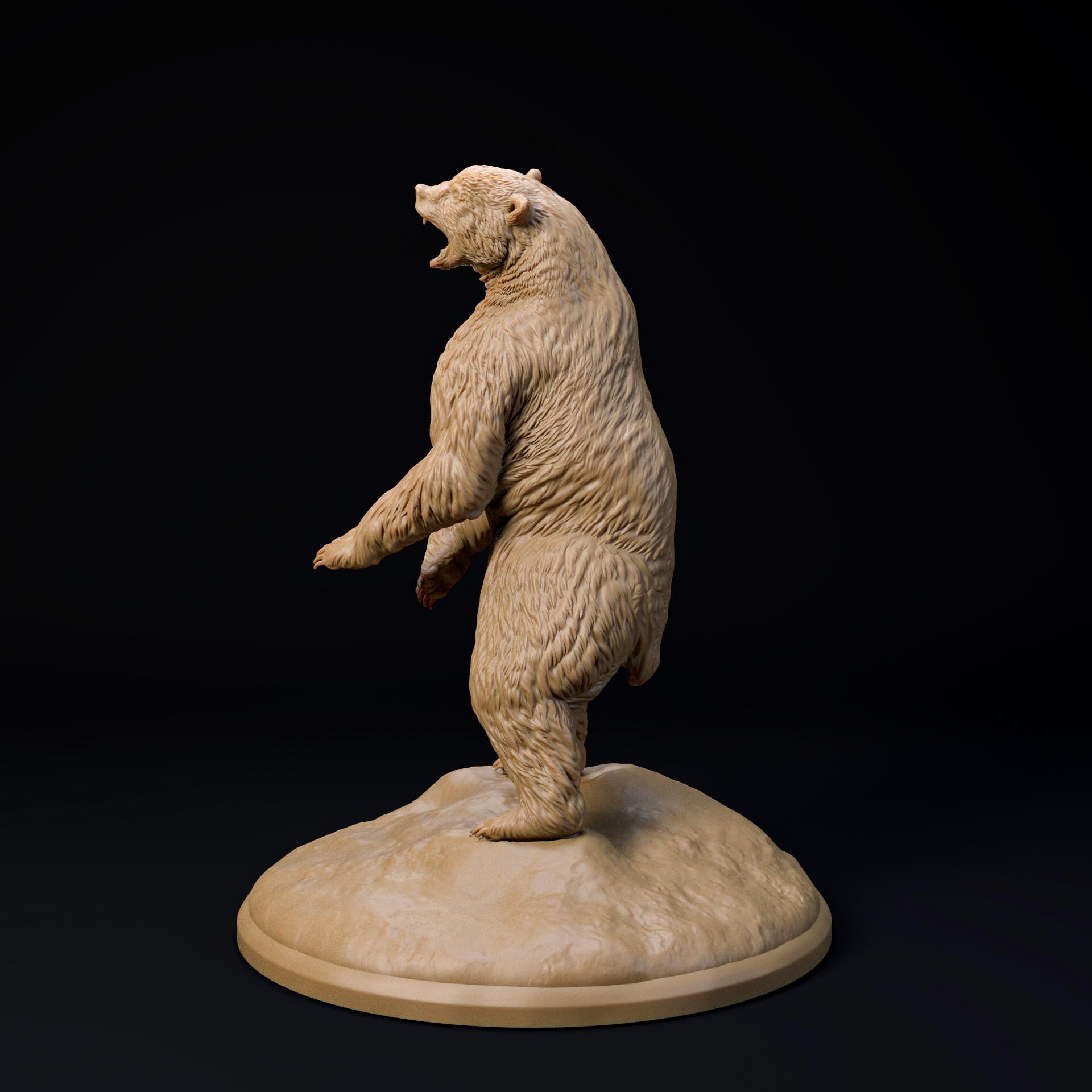 Arctodus Simus | 32mm and More Scales | Plant-based Resin 3d Print ...