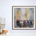 Modern Jewish Art | Abstract Rabbis (1) - Etsy