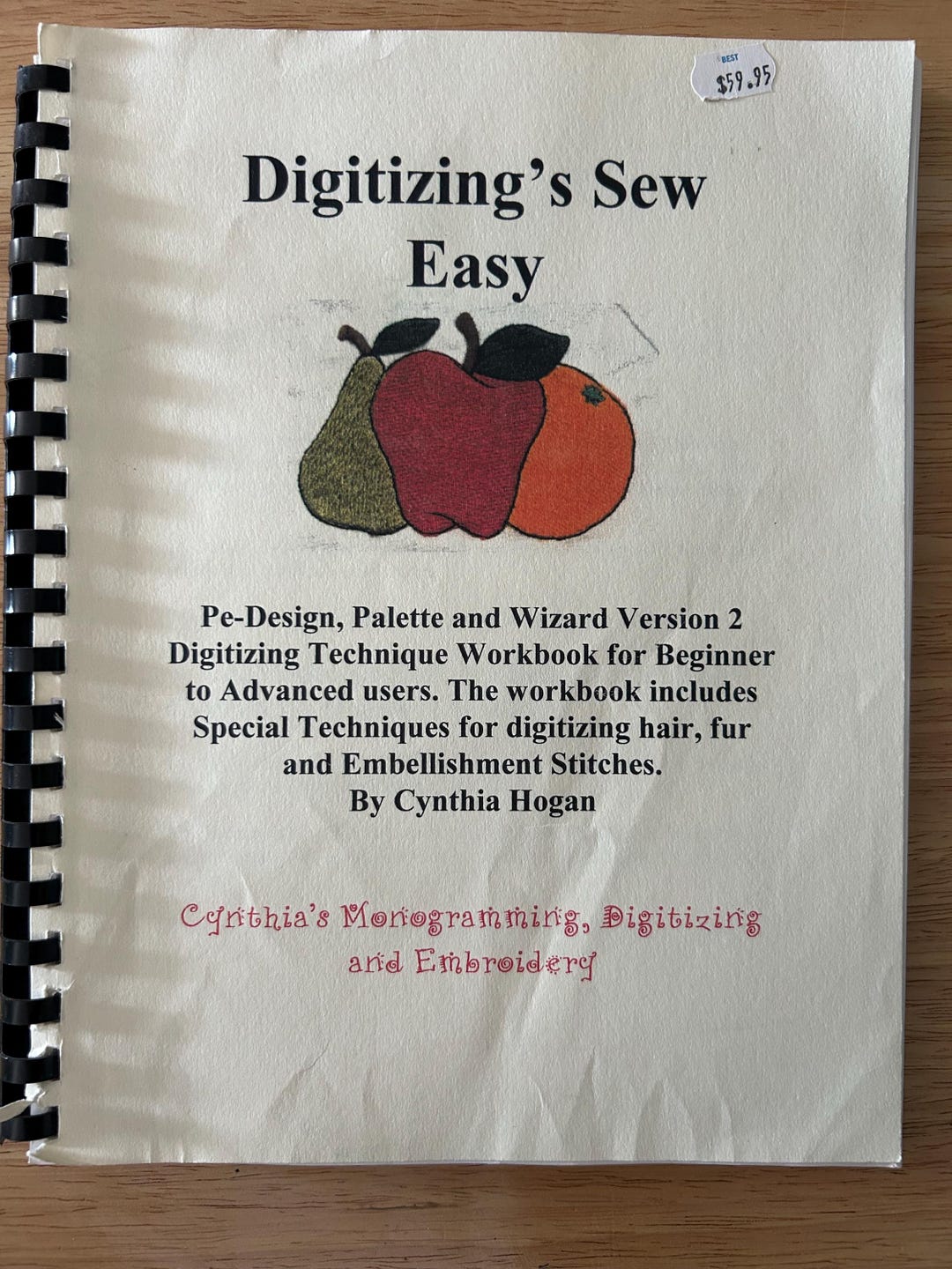 Digitizing's Sew Easy by Cynthia Hogan PE Design, Palette, & Wizard ...
