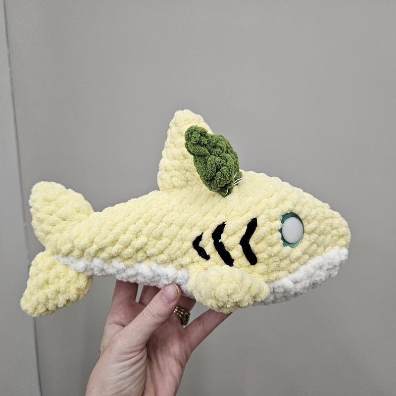 Lemon Shark Stuffed Toy - Etsy