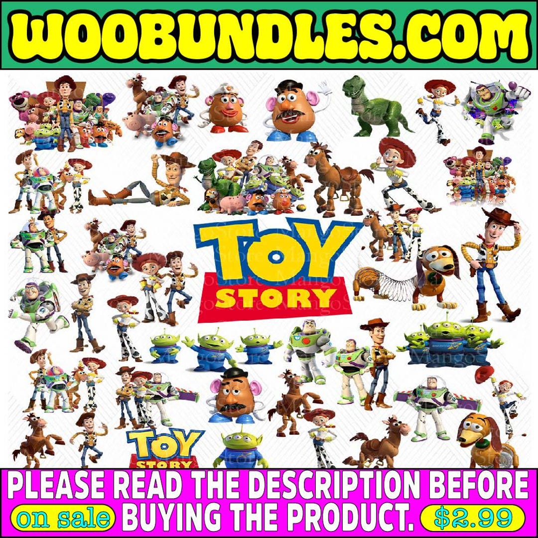 Toy Story PNG, Toy Story Clipart, Toy Story Bundle PNG, Buzz Lightyear ...