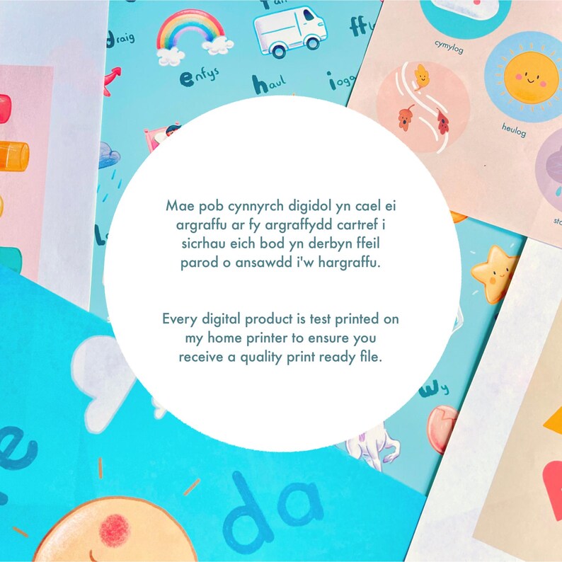 Children's Illustrated Welsh Alphabet. Darluniad Y Wyddor Cymraeg I ...