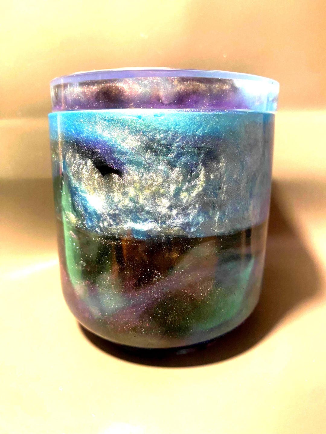 Groovy Galaxy Resin Storage Container - Etsy