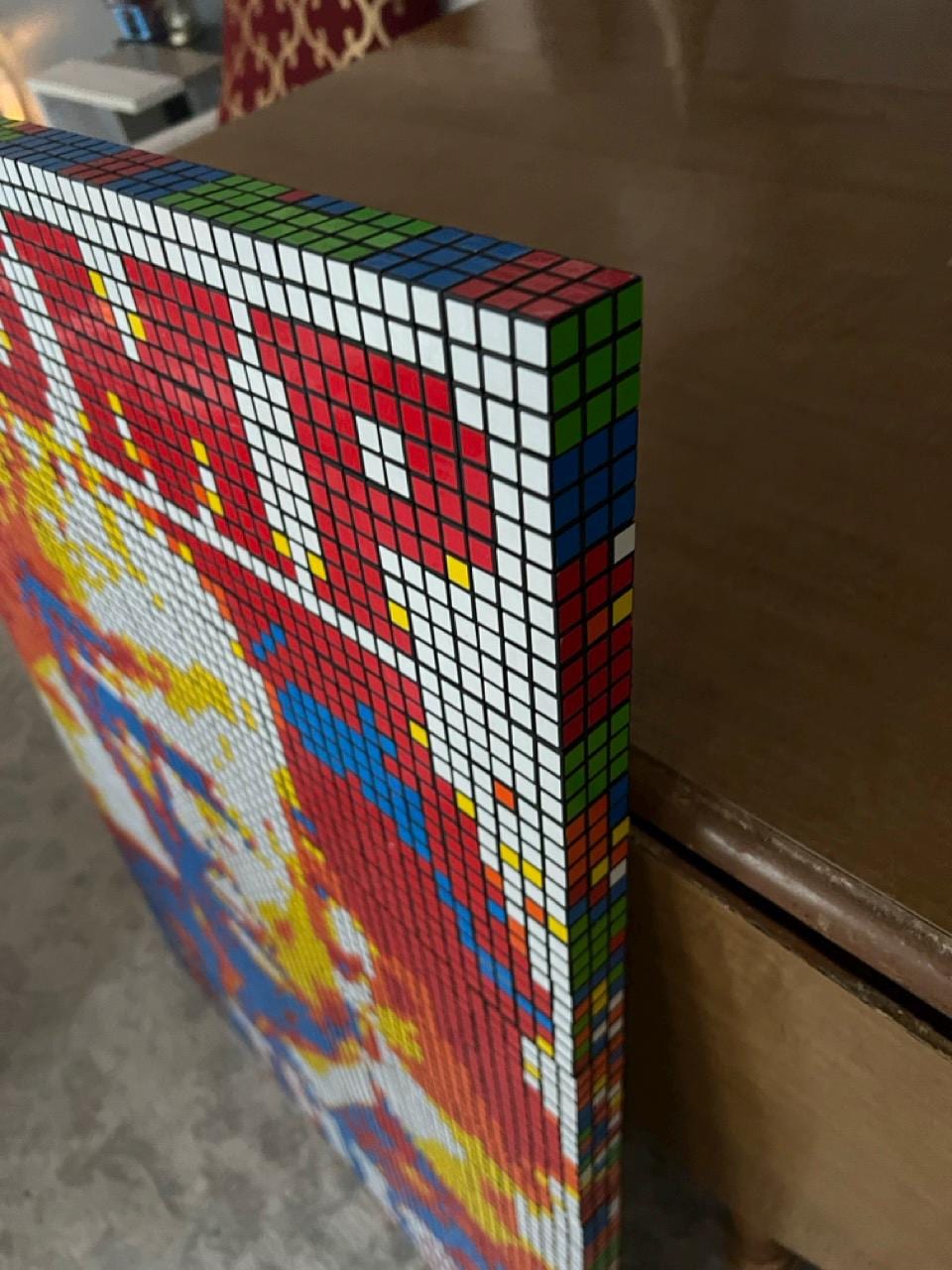 Make Art Great Again -- 'trump This' Hand-crafted Rubik's Cubes Mosaic ...