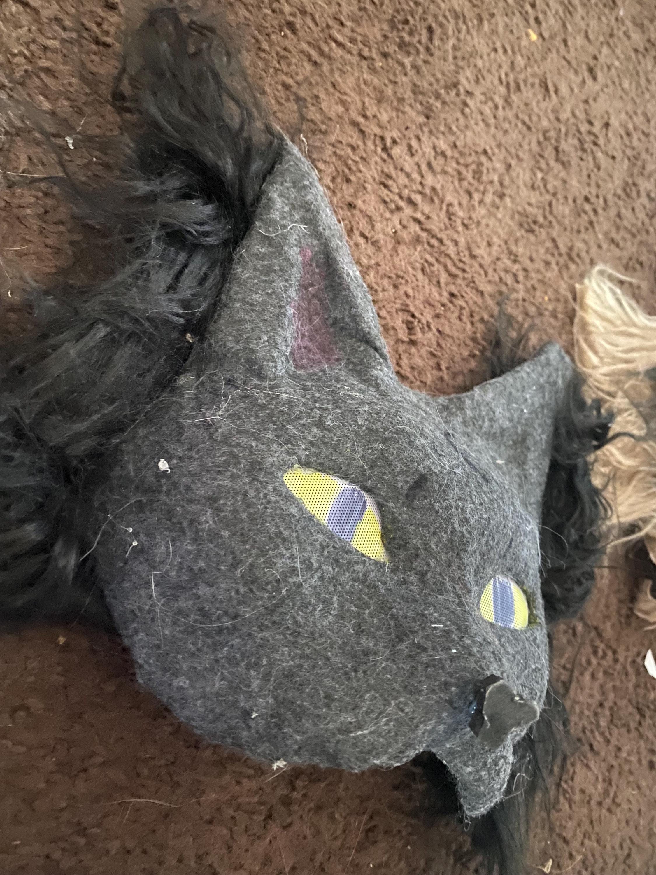 Black Cat Mask - Etsy