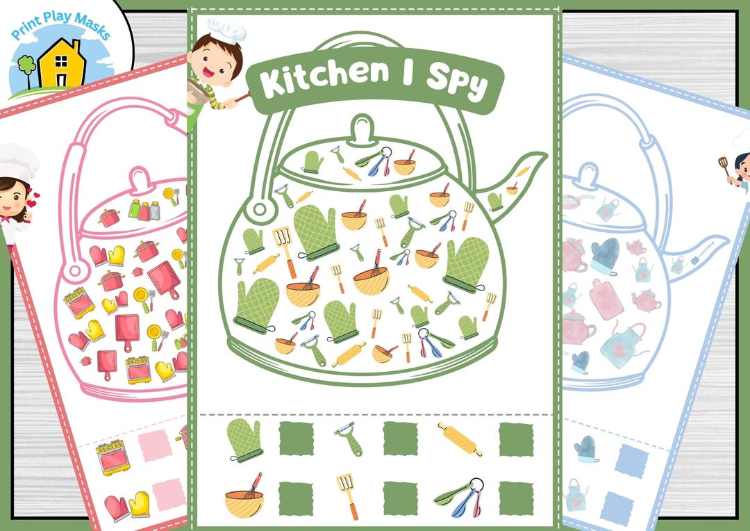 I Spy Counting, Printable Activities, I Spy Worksheets, I Spy Games ...