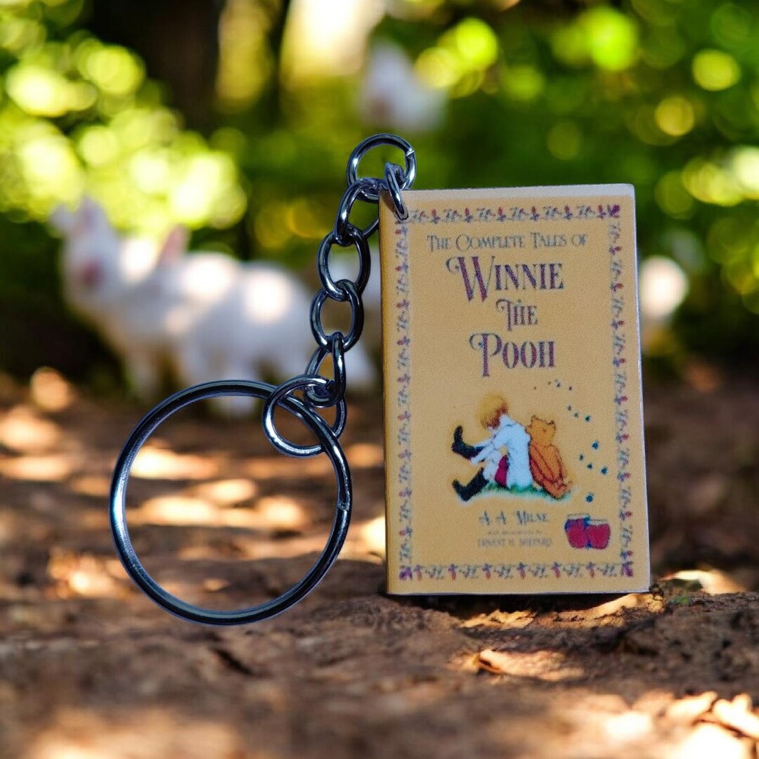 Custom Mini Book Keychain - Etsy