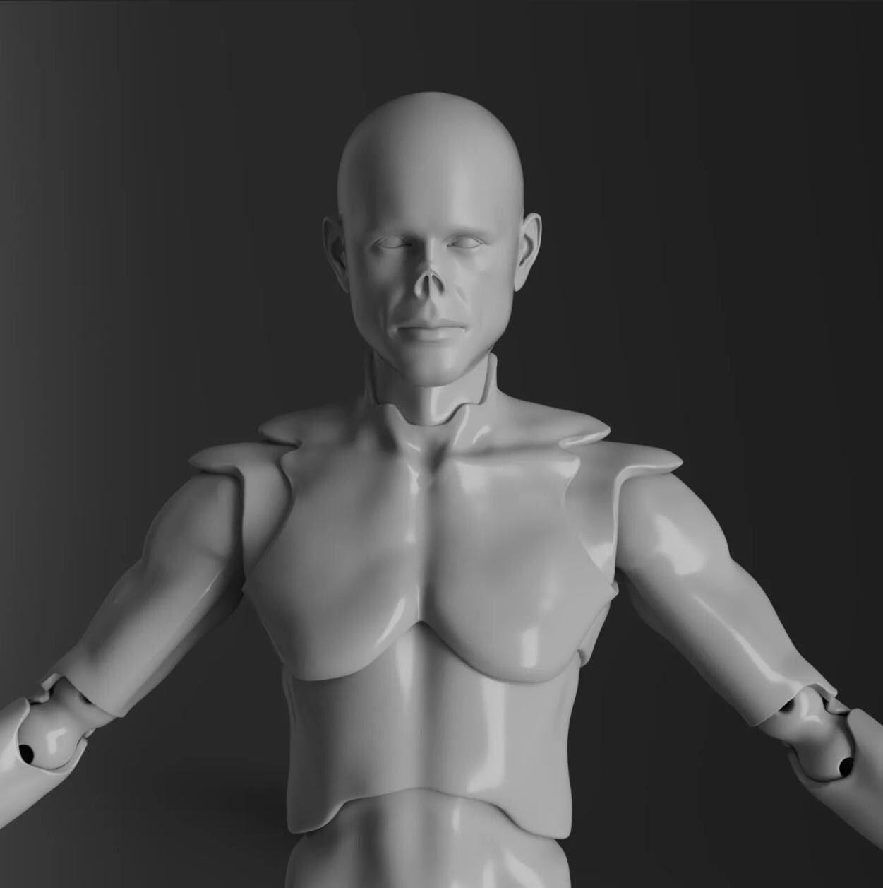 Bjd Doll of Ghoul From Fallout. Cooper Howard Bjd Doll. Walton Goggins ...