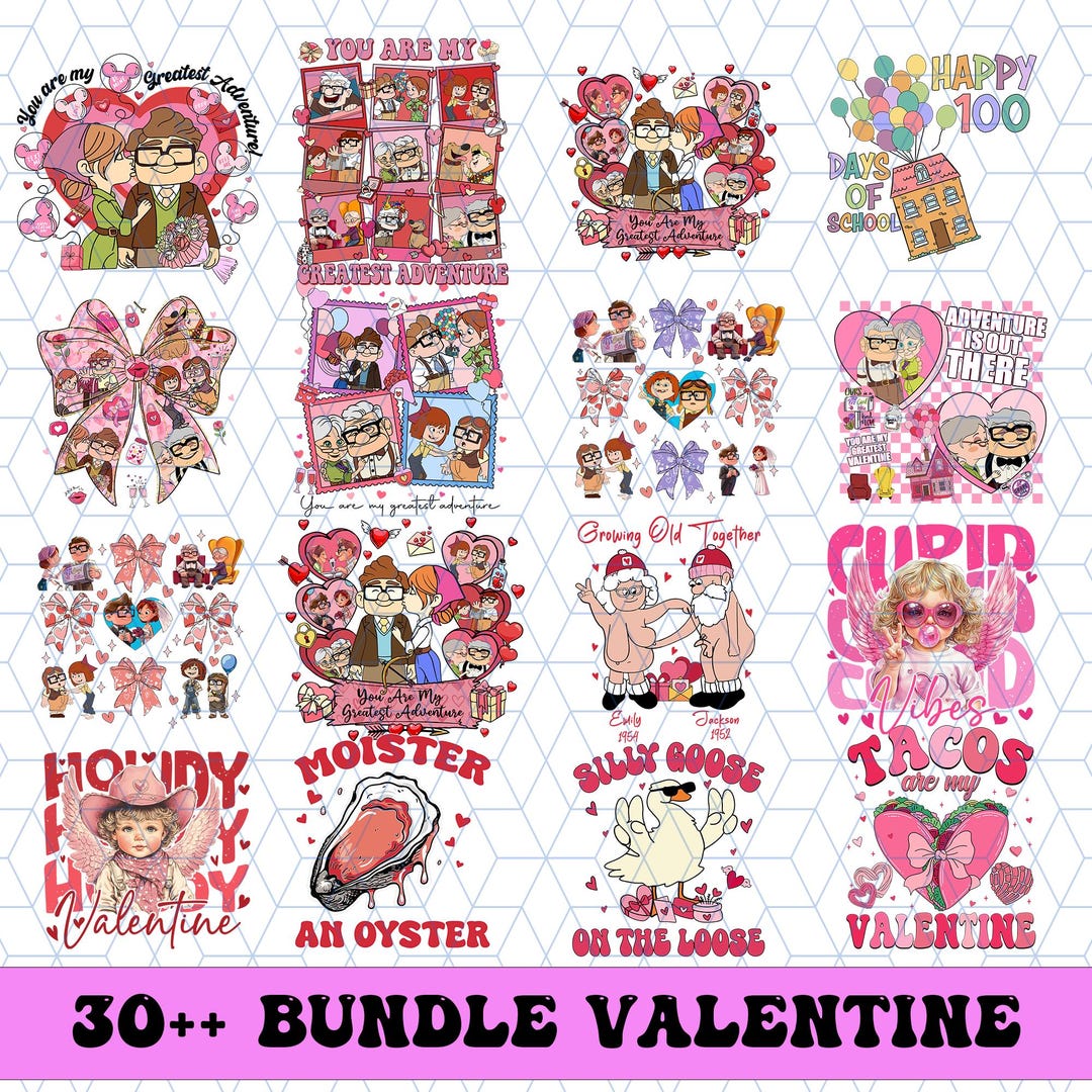 30 Xoxo Valentine Bundle, You Are My Greatest Valentine Bundle, Cute ...