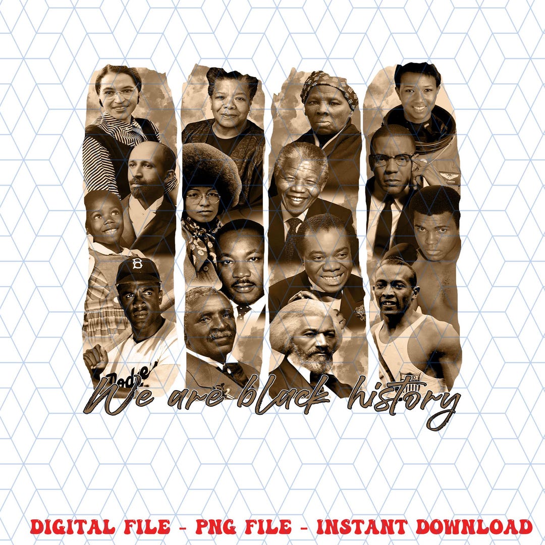 We Are Black History Png, Black Power Png, Black Lives Matter Png ...