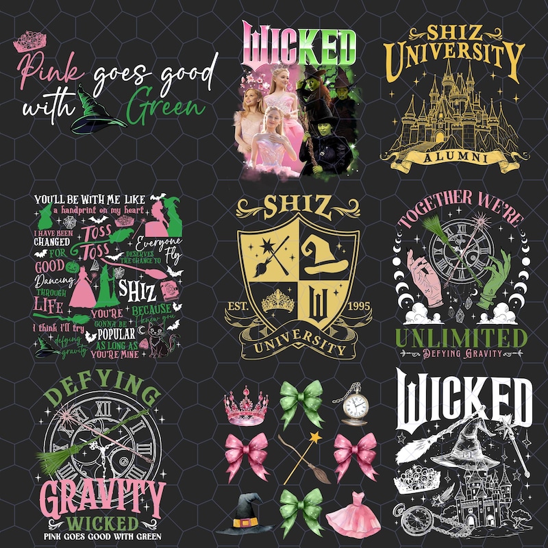 Wicked the Movie Svg - Etsy