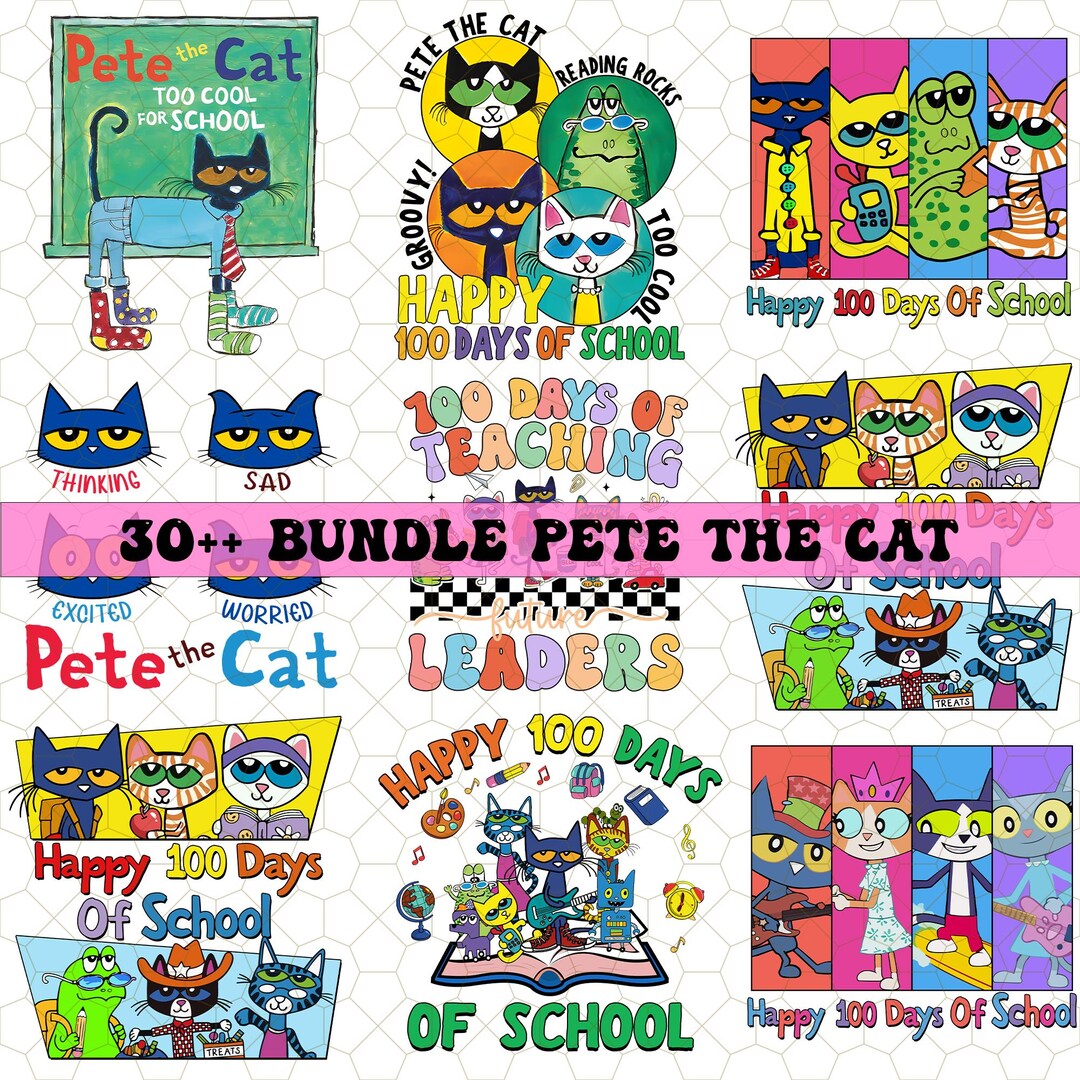 30++ Pete the Cat Bundle, Groovy Cat Bundle, the Cool Cat Bundle ...
