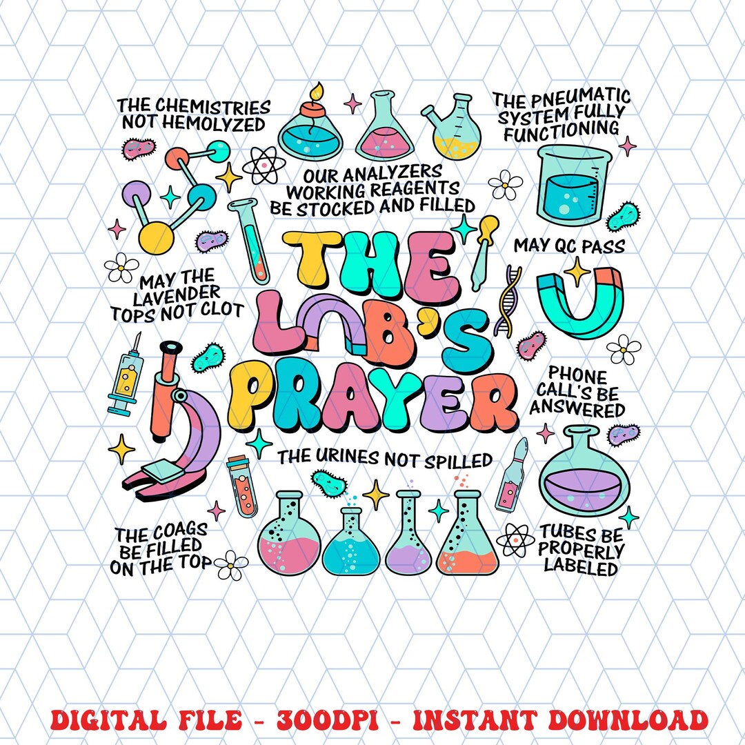 The Lab's Prayer Png, Funny Lab Week 2025 Png, Mystery Machine Png ...