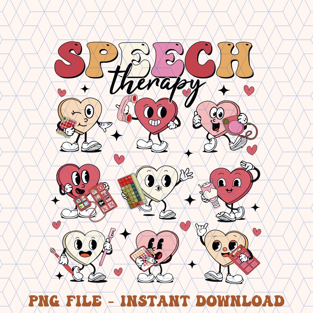 Speech Therapy Valentine Png, SLP Valentine Png, Cupid's Speech ...
