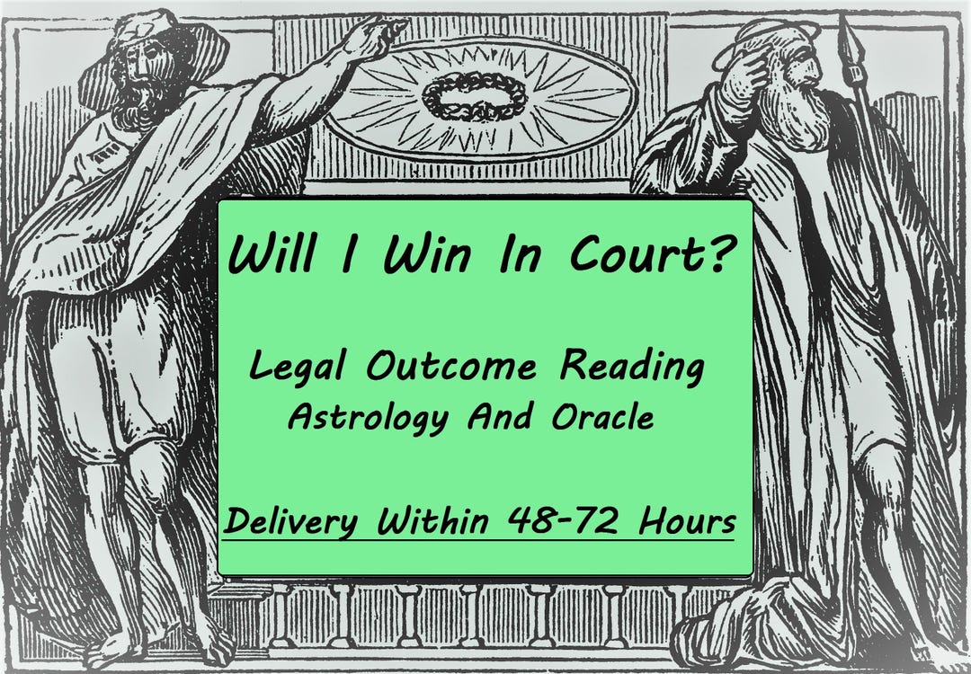 Will I Win My Court Case? - LEGAL/COURT Psychic Reading, Astrological ...