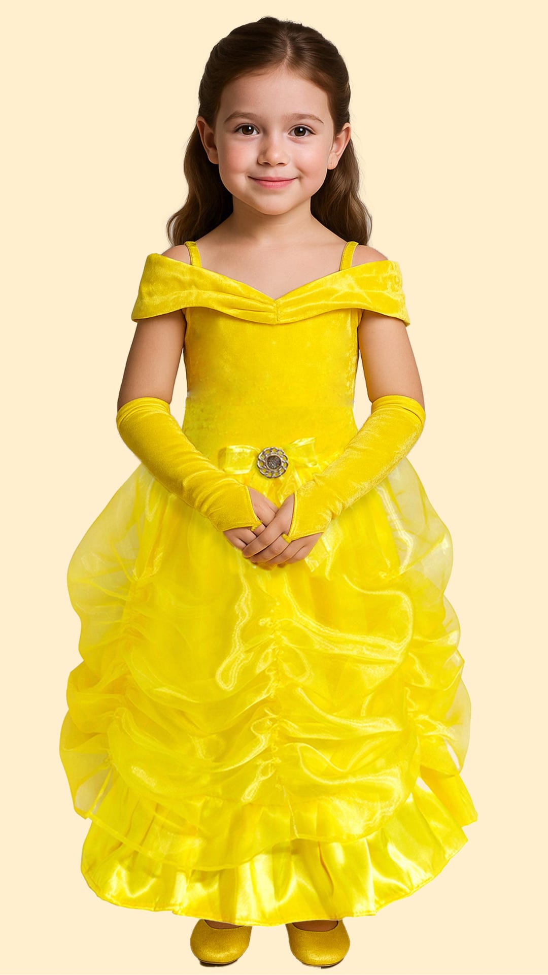 Belle Inspired Dress: Handmade Princess Costume - Beauty and the Beast ...