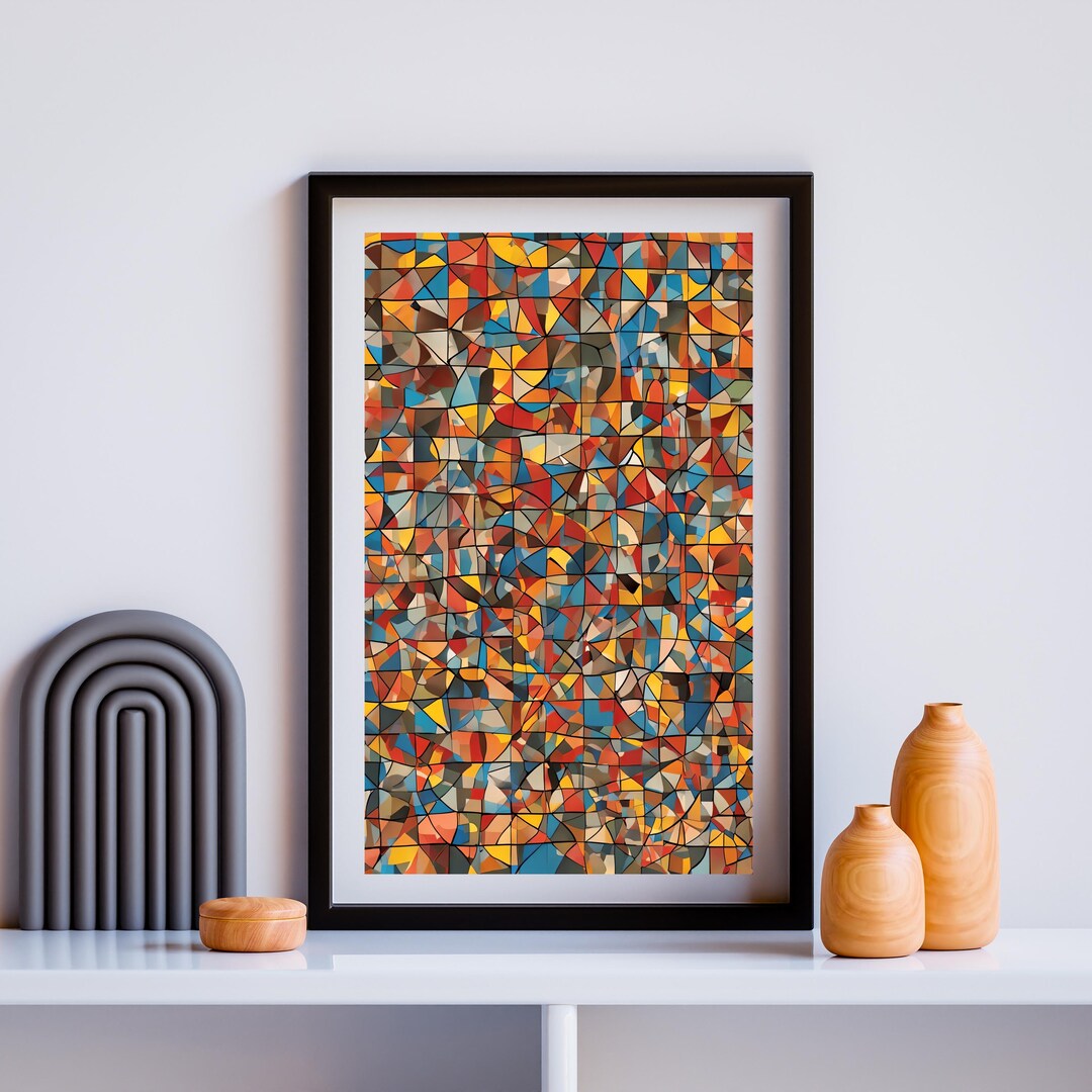 KLIMT ABSTRACT POSTER, Klimt Wall Art, Klimt Wall Art, Modern Abstract ...
