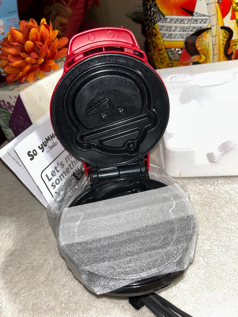 So Yummy Bella Mini Snowman Waffle Maker - Etsy