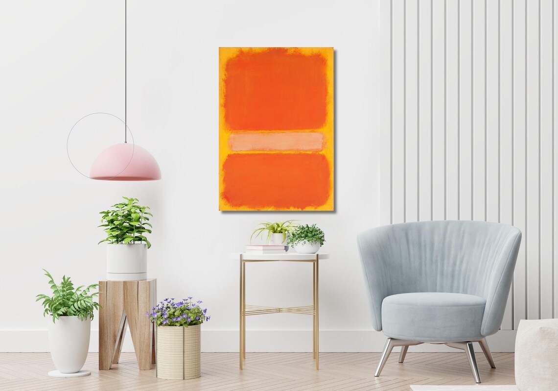 Mark Rothko Orange and Yellow Oil Paintings, Mark Rothko Exhibitions ...