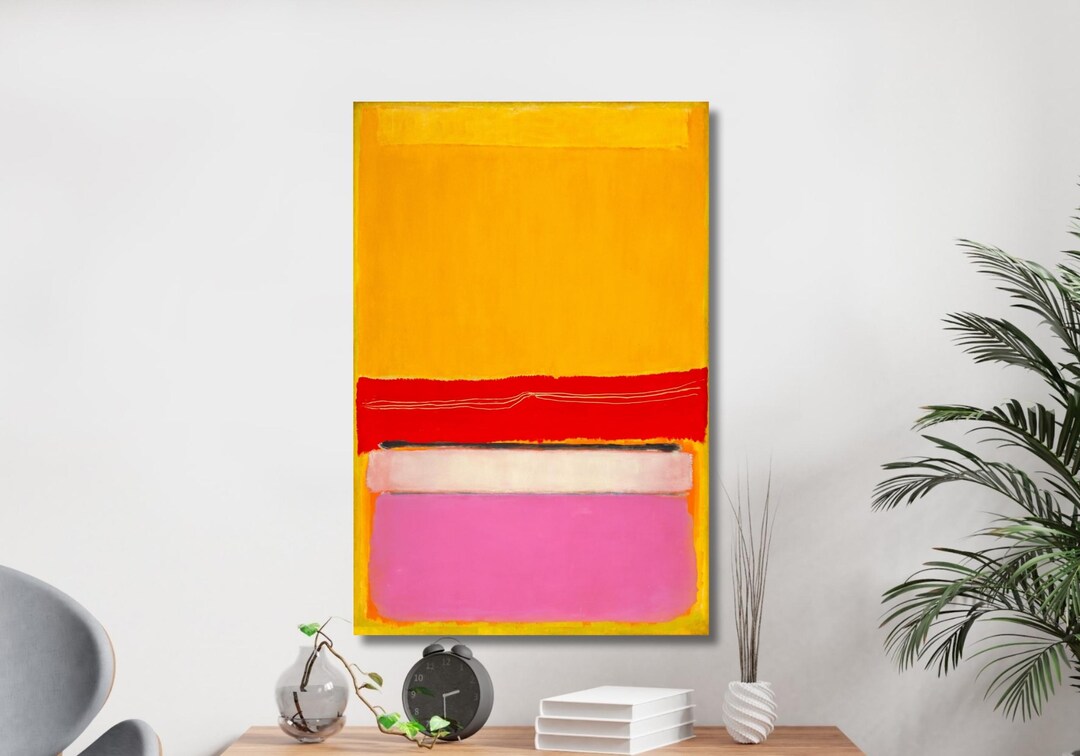 Mark Rothko Pink and Red and Yellowpainting, Mark Rothko Exhibitions ...