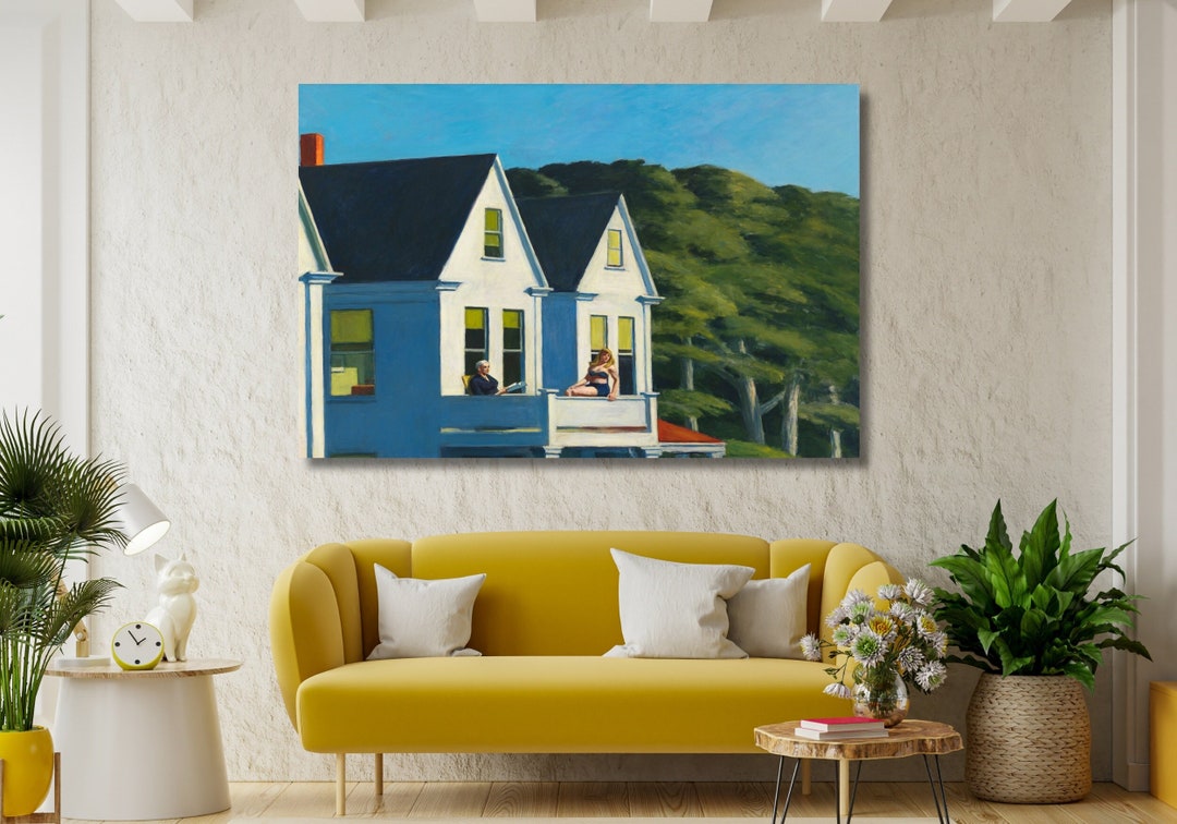 Edward Hopper Second Story Sunlight Painting, Edward Hopper Artworks ...