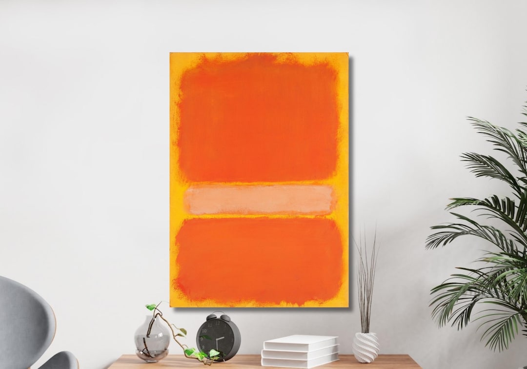 Mark Rothko Orange and Yellow Oil Paintings, Mark Rothko Exhibitions ...