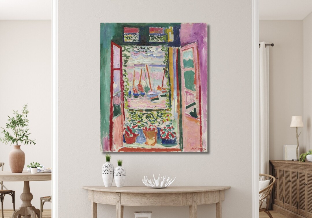 Henri Matisse Windows Painting, Henri Matisse Wall Art, Henri Matisse ...