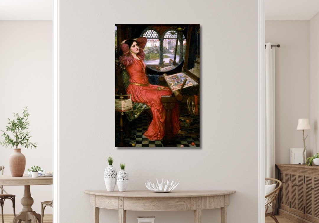 John William Waterhouse Lady of Shalott Oil Painting Print, John ...