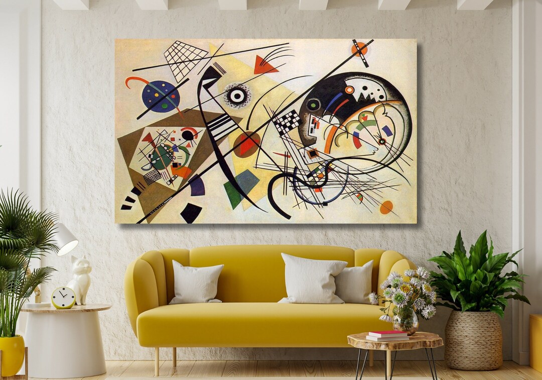 Wassily Kandinsky Transverse Line Painting, Wassily Kandinsky ...