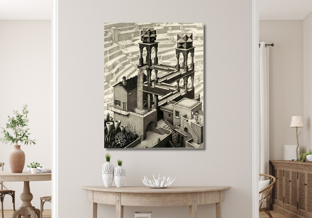The Impossible World of M.C. Escher Painting Art, MC Escher the Tower ...