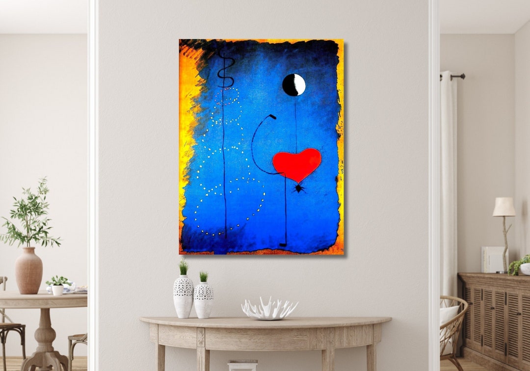 Joan Miro Dancer 1925 Lithograph With Painting Art, Joan Miro ...