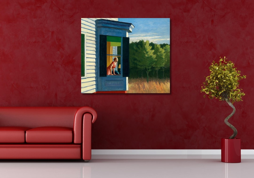 Edward Hopper Cape Cod Morning Oil Painting Prints, Edward Hopper ...