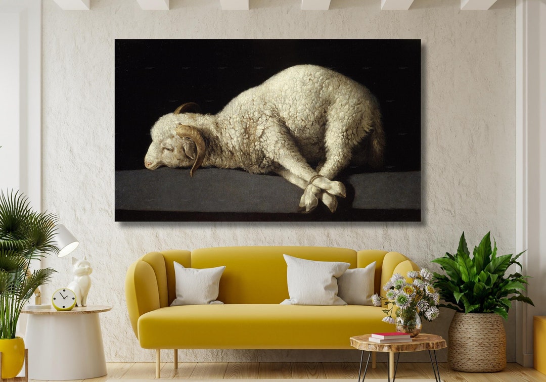 Agnus Dei by Francisco De Zurbarán Oil Painting Prints, Francisco De ...