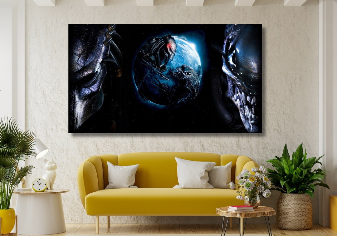 Alien Vs Predator Movie Canvas Art, Alien Vs Predator Movie Posters ...