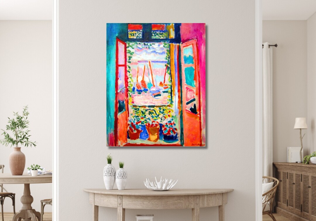 Henri Matisse Open Window Collioure Painting, Henri Matisse Artwork ...
