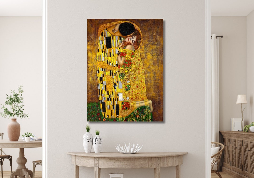Gustav Klimpt the Kiss Paintings, Gustav Klimpt the Kiss Posters ...