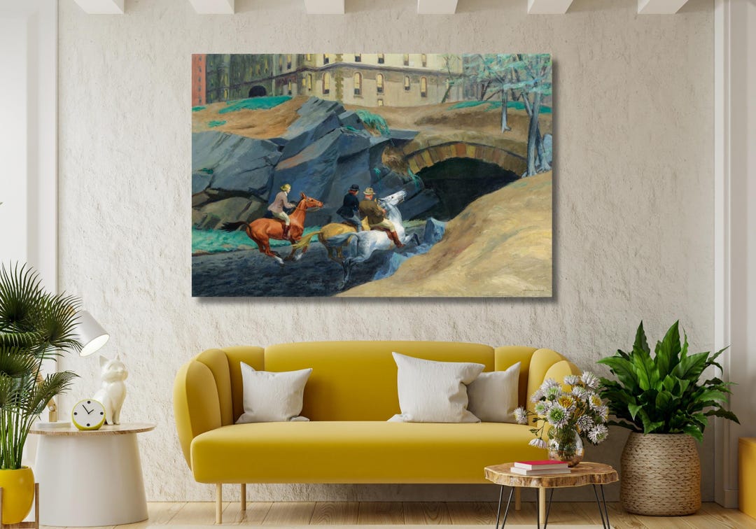 Edward Hopper Bridle Path 1939 Oil Painting Prints, Edward Hopper ...