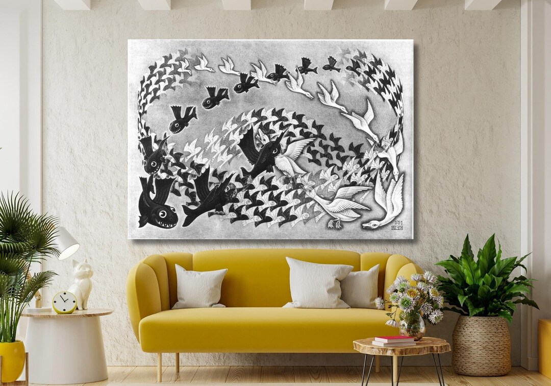 Predestination by Maurits Cornelis Escher Oil Painting Prints, Maurits ...